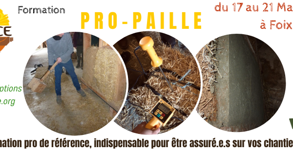Formation Pro Paille - ÉCORCE